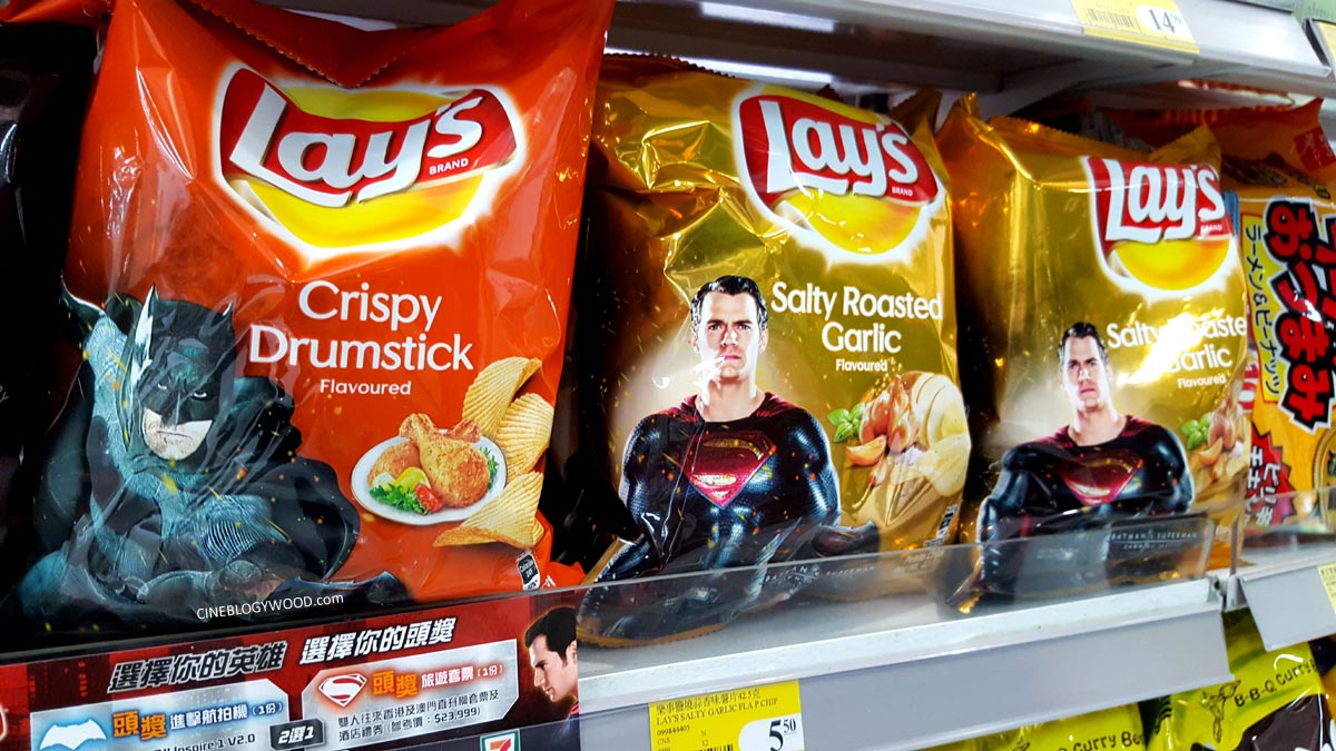 CINEBLOGYWOOD: Batman v Superman : bataille de chips à Hong Kong