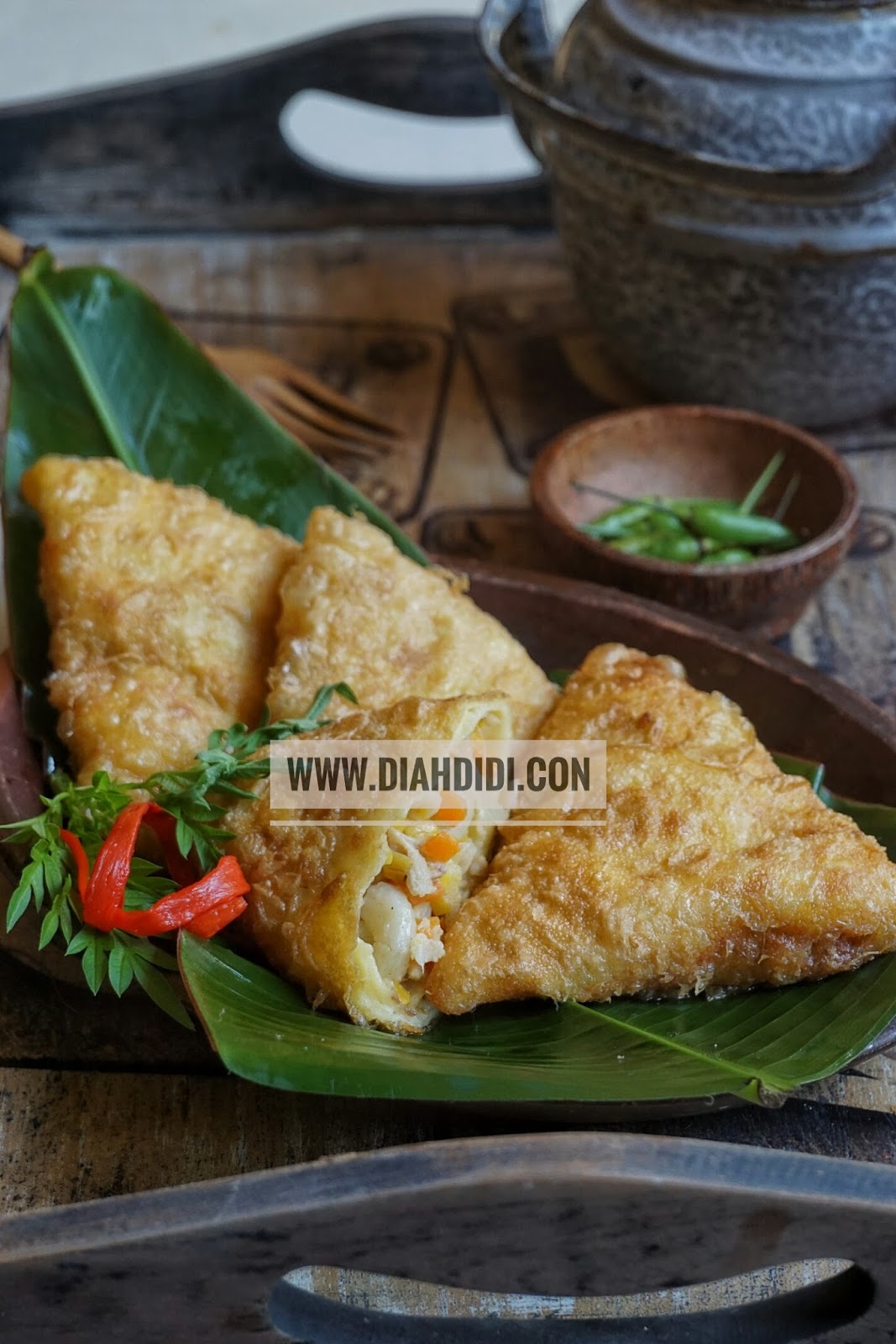Risoles Makaroni Segitiga Balut Telur - Gudang Resep Masakan