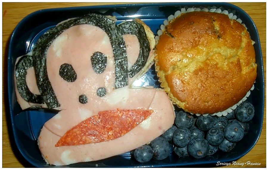 Sorieya's Homemade Cooking: The Paul Frank Monkey Sandwich