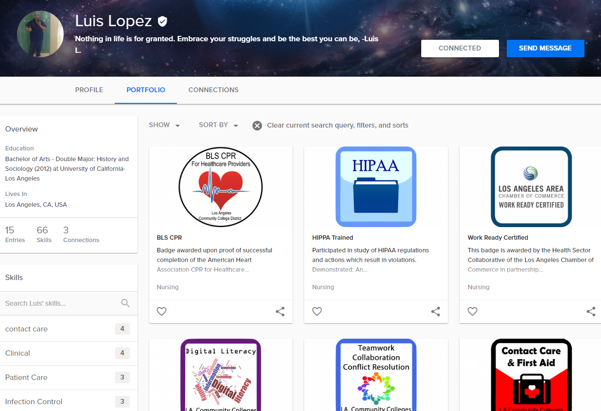 re-mediating assessment: Competencies in Context #1: New Developments at Portfolium