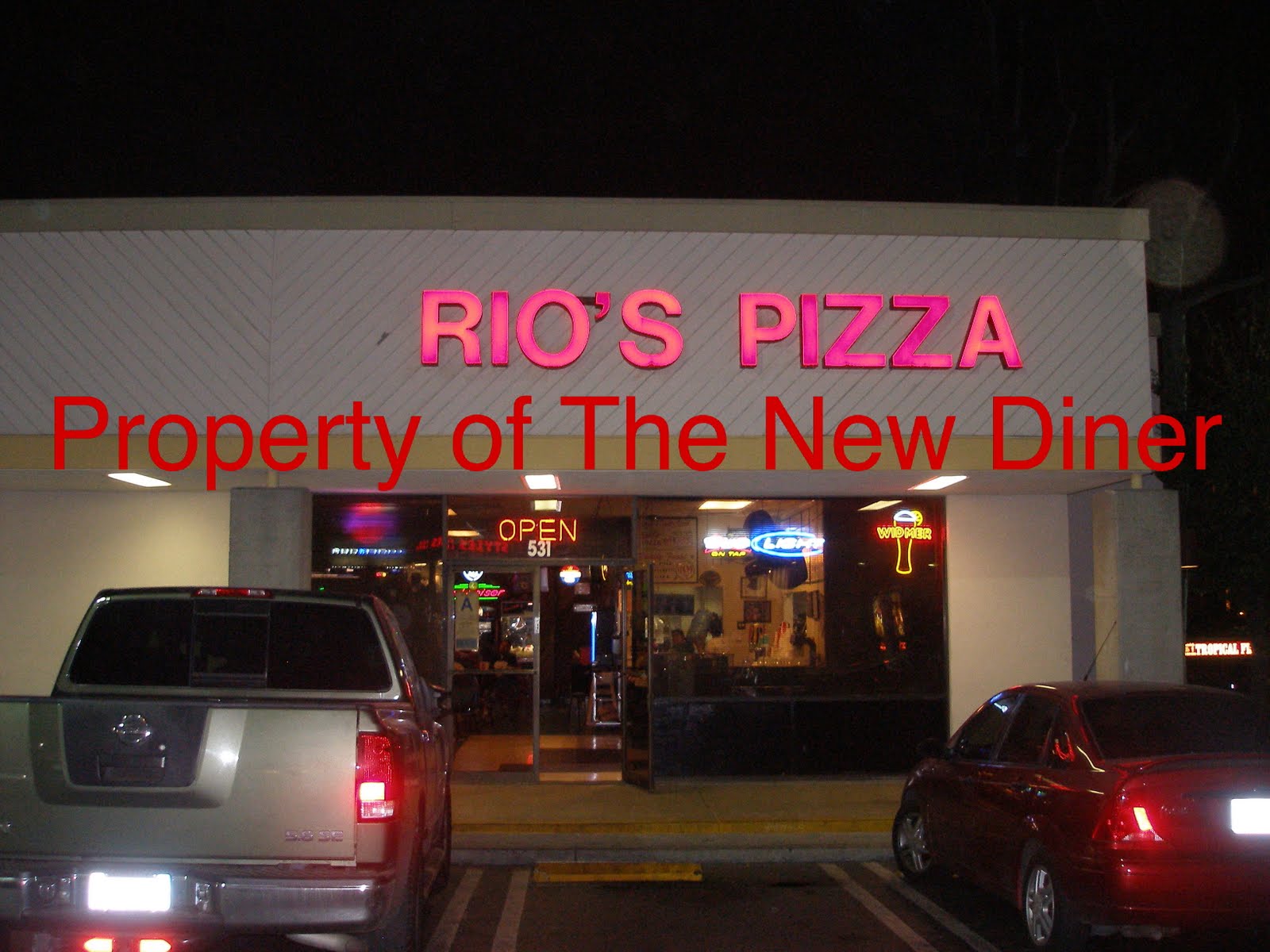 The New Diner: Rio's Pizza