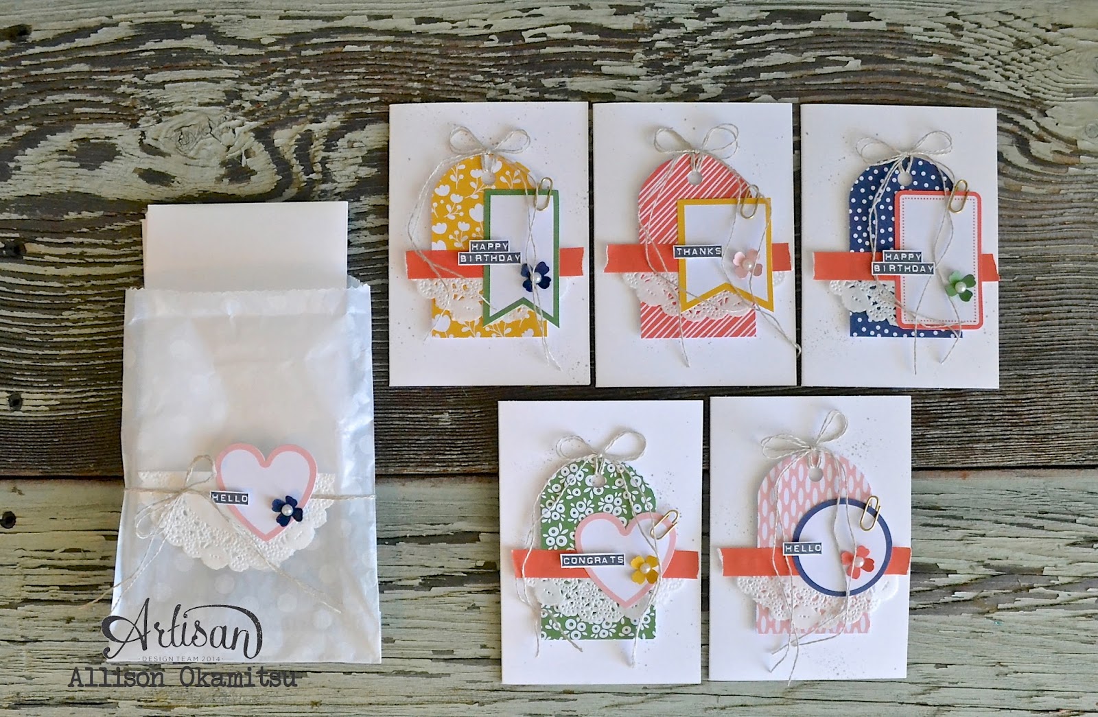 nice people STAMP! - Stampin' Up! Canada: Tag A Bag Accessory Kit Cards ...