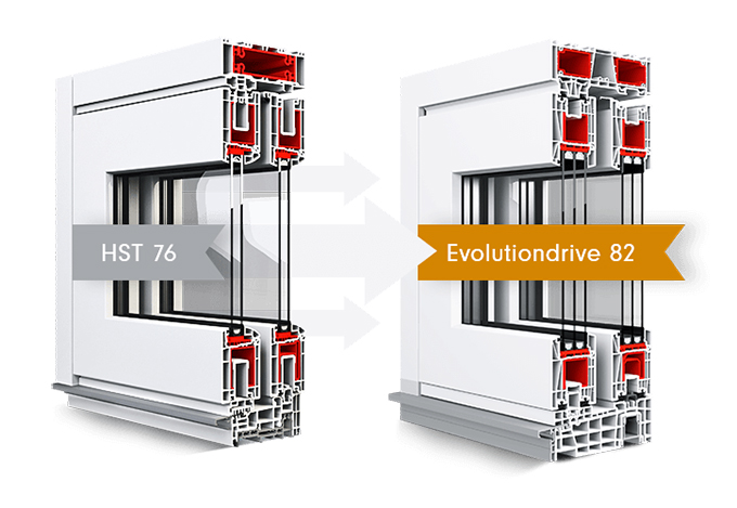 Cieplejszy system HST -EvolutionDrive 82