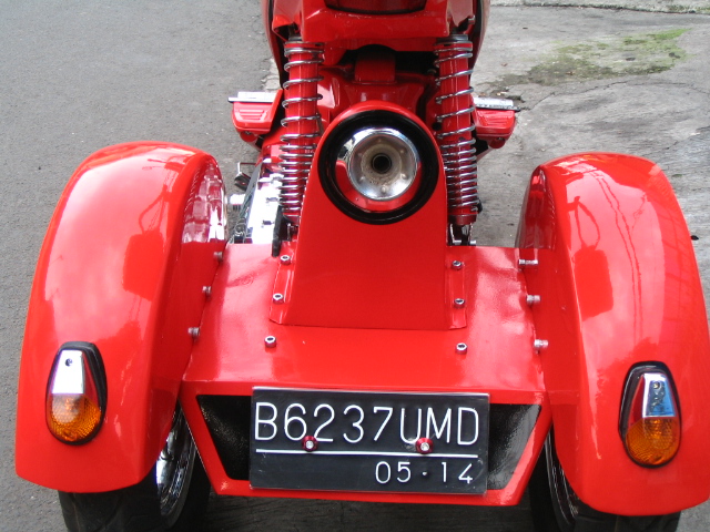 Doctor Matic Klinik Spesialis Motor Matic: HONDA BEAT roda tiga MIDDLE ...