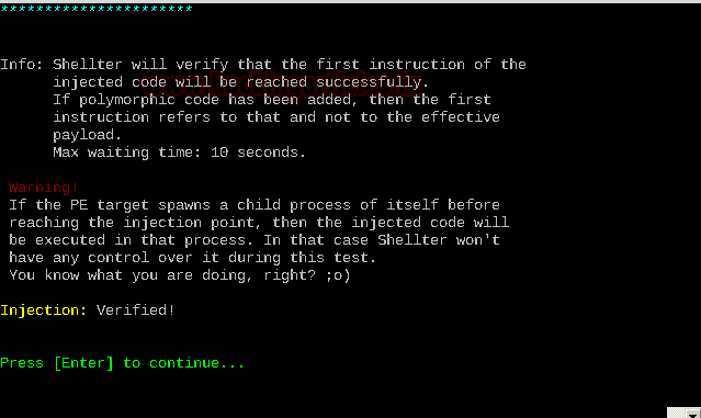 Shellter A Shellcode Injecting Tool Hacking Articles