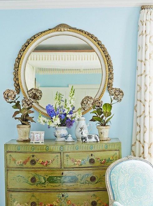 Hydrangea Hill Cottage: Console Vignettes