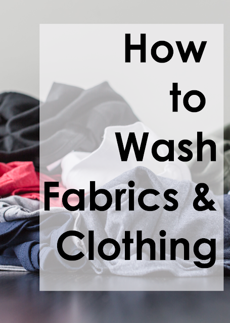 How to Wash Clothing and Fabrics Successfully | Sew Simple Home