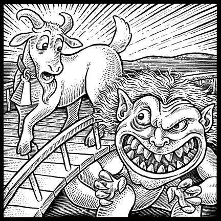 Cowled Crow: The Troll Under Your Bridge