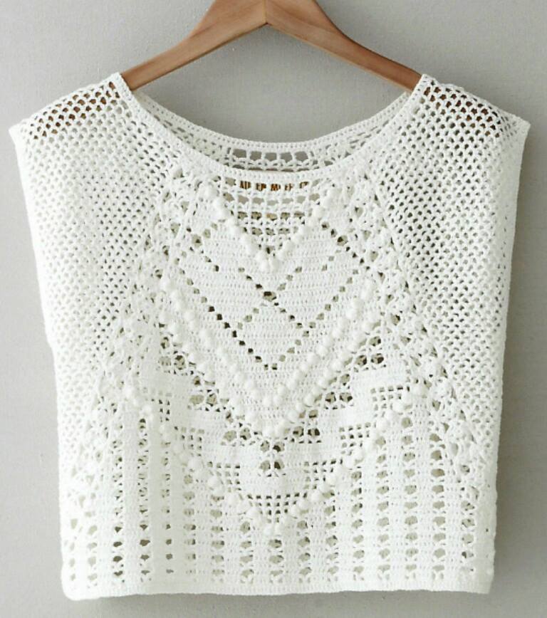 Tina's handicraft : crochet shirt