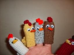 What is Bridget Reading?: Flannel Friday: Chicken Finger Puppets