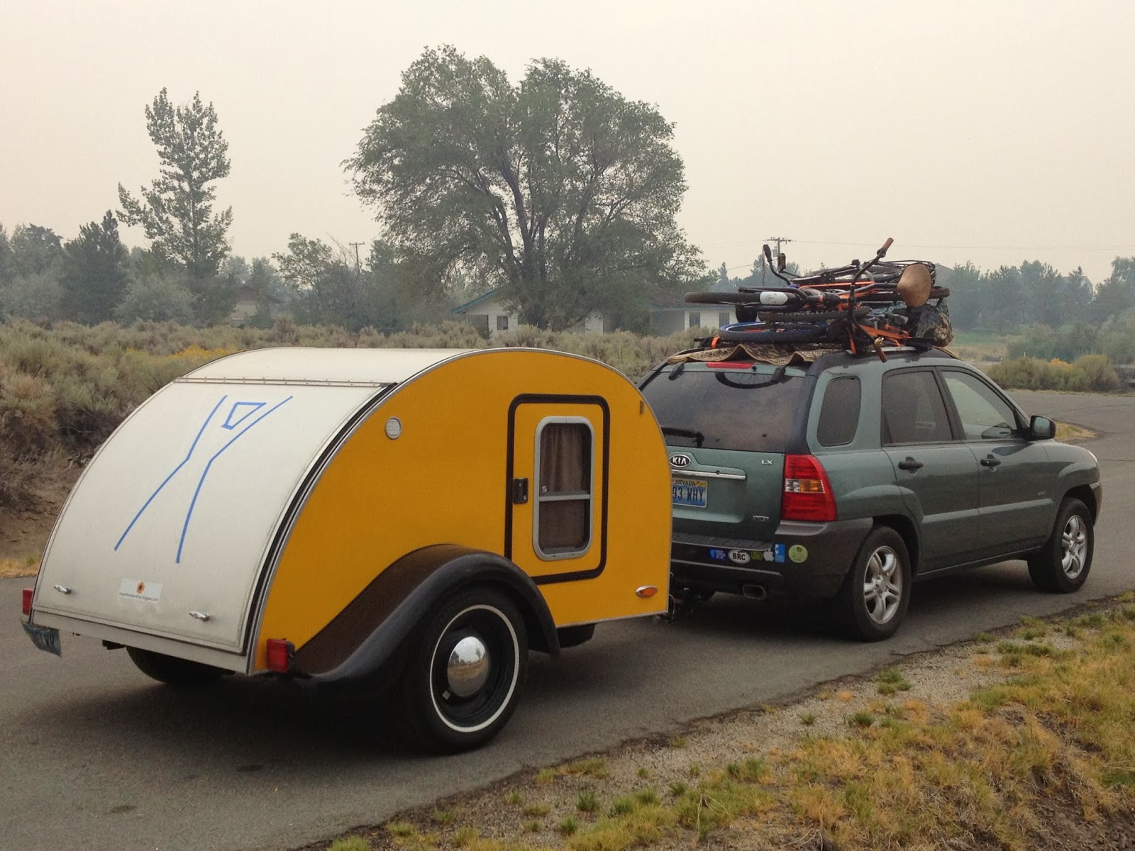 Tiny Yellow Teardrop: Friday Teardrop Photo