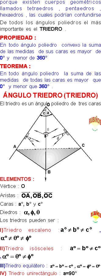 ÁNGULOS DIEDRO TRIEDRO POLIEDRO PROBLEMAS RESUELTOS DE GEOMETRÍA DEL ...
