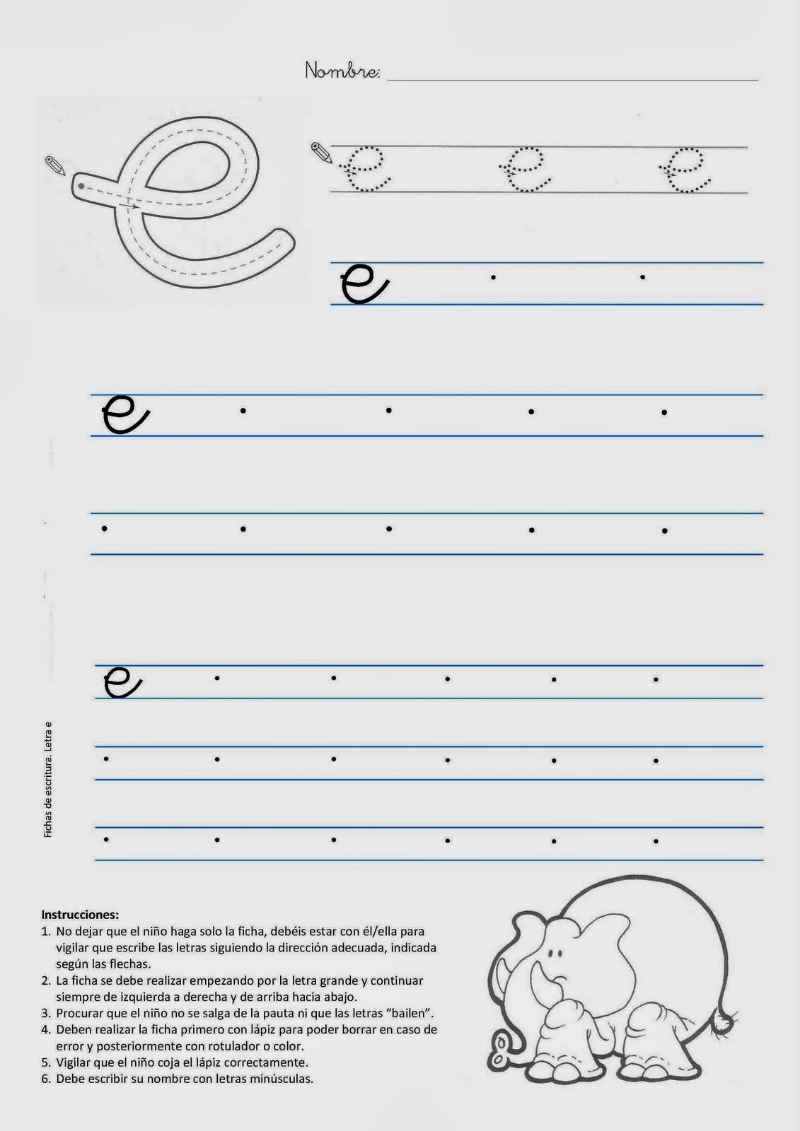 Infantil Columbrianos: Letras