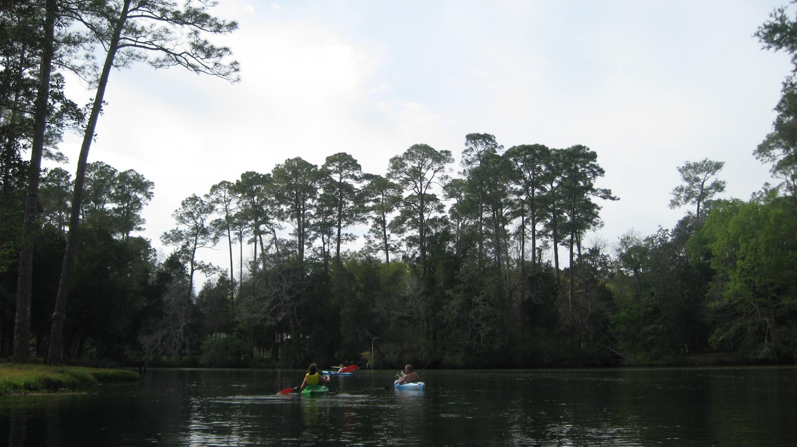 Kayak and canoe, we put in: Magnolia River, Foley, AL