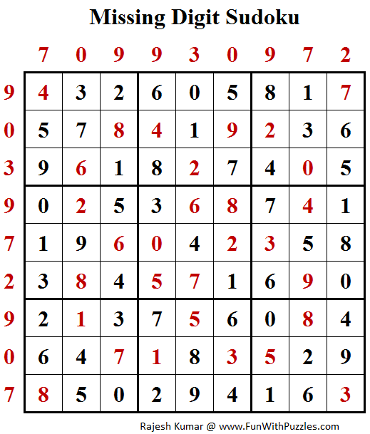 6-9 Sudoku (Fun With Sudoku #137)