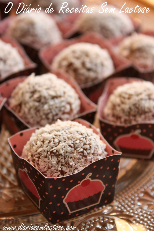 Diário Sem Lactose: Docinho de Arroz com Chocolate, Conhaque e Café