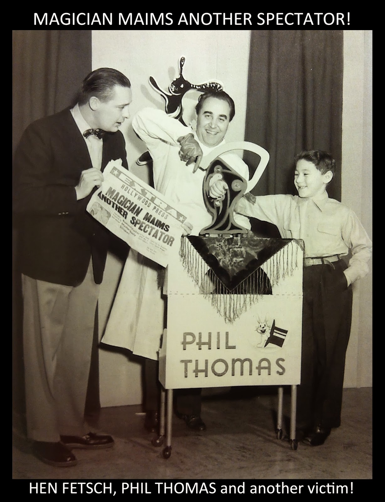 THE MAGIC OF BALTIMORE: PHIL THOMAS yogi magic mart