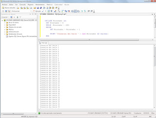 Vacil Mio y Bayuncadas: Bucle While en Transact SQL