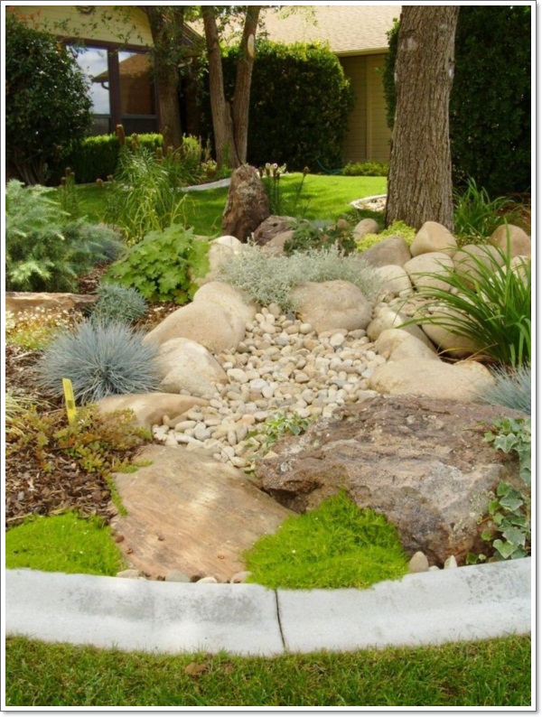 Amazing World: 30 Beautiful Rock Garden Design Ideas