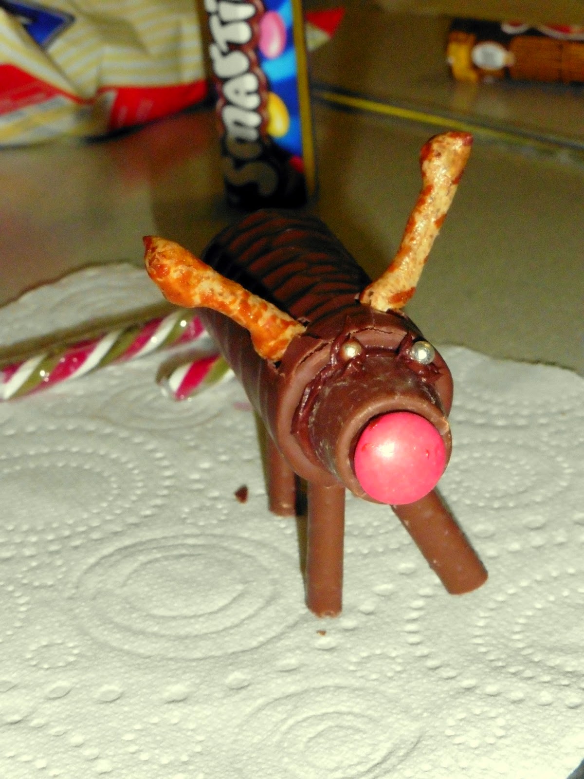 KV: Chocolate Reindeer food craft