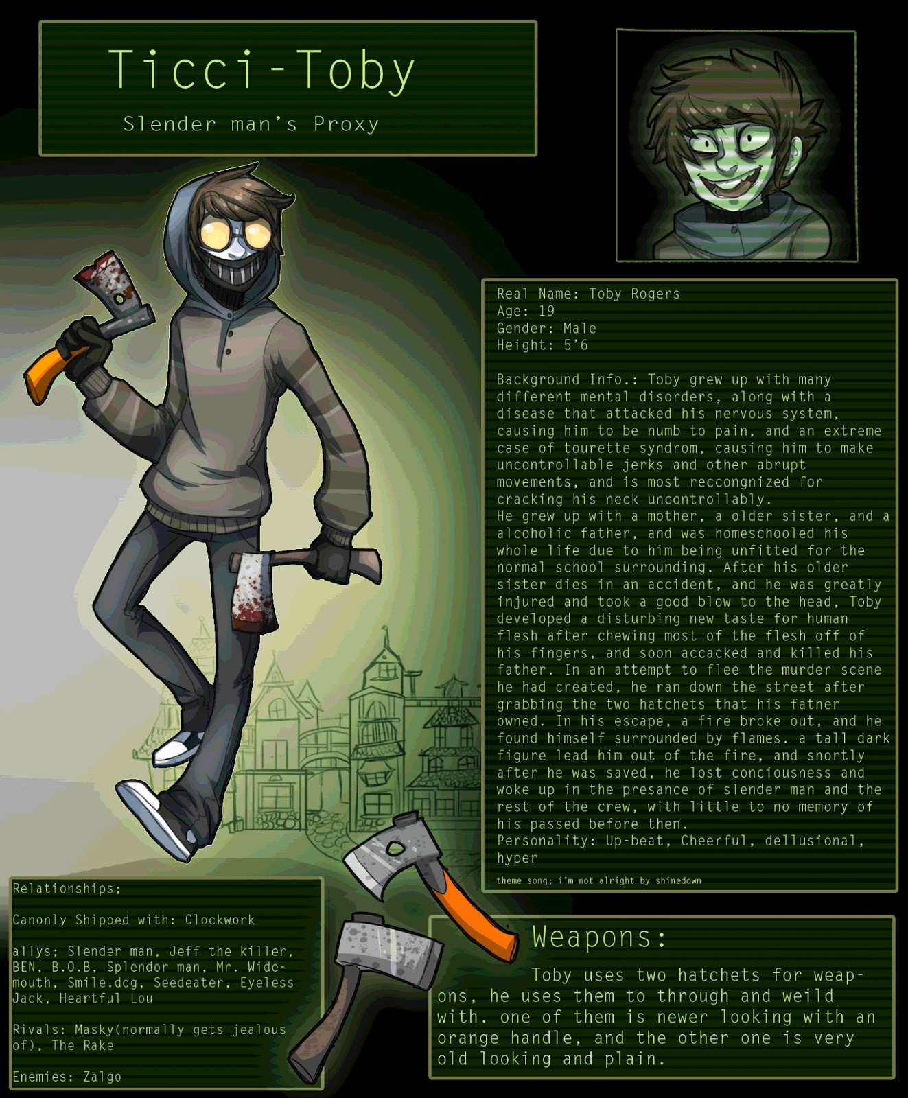 Leyendas: Ticci Toby