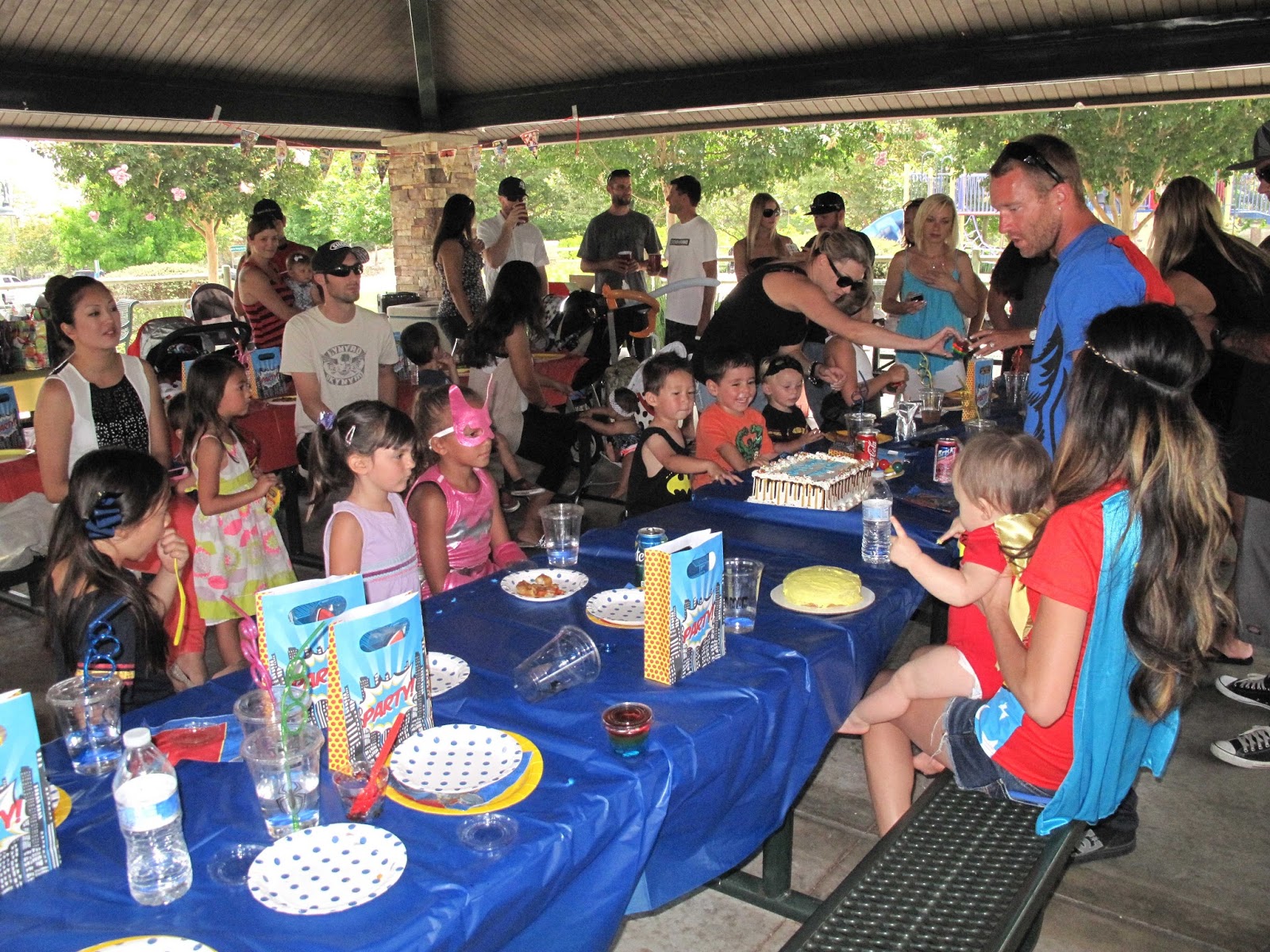 Kaycee L0ve: Chase & Trent's Super Hero Training Party!