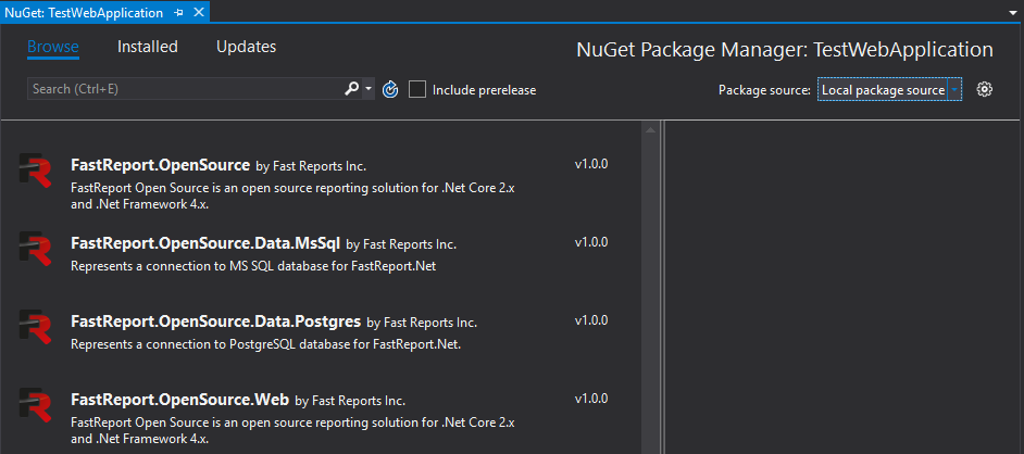 How To Install Fastreport Open Source