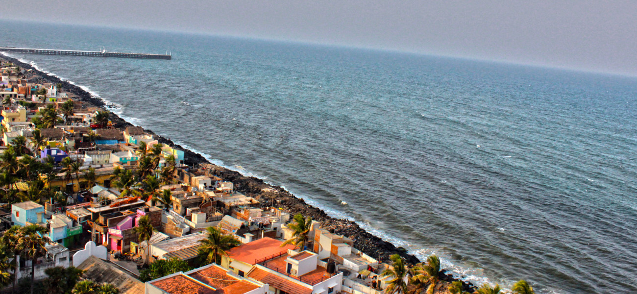 Mahe Beach, Puducherry, India
