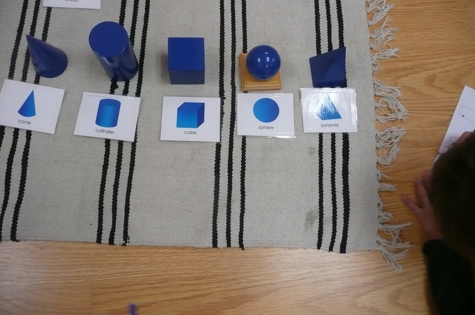 Montessori Teachings: Five Geometric Solids