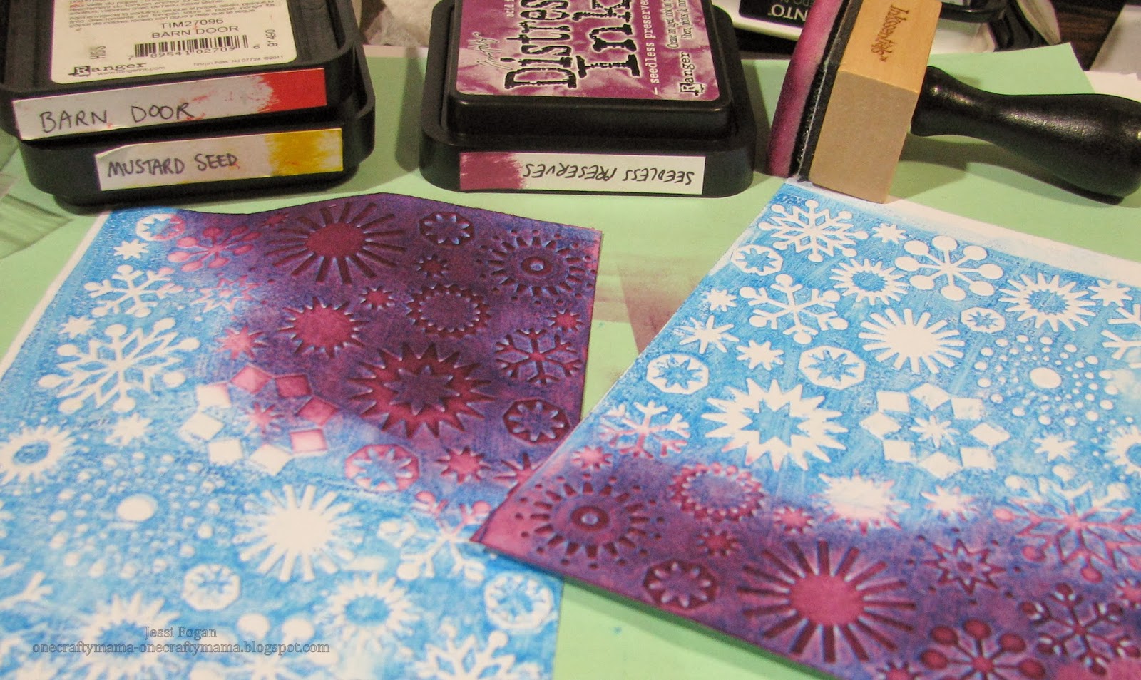 OneCraftyMama: A "Faux Faux Patina" Tutorial!