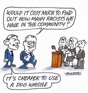 loon pond: And so to dog whistling rediux, thanks to Chris Kenny and ...