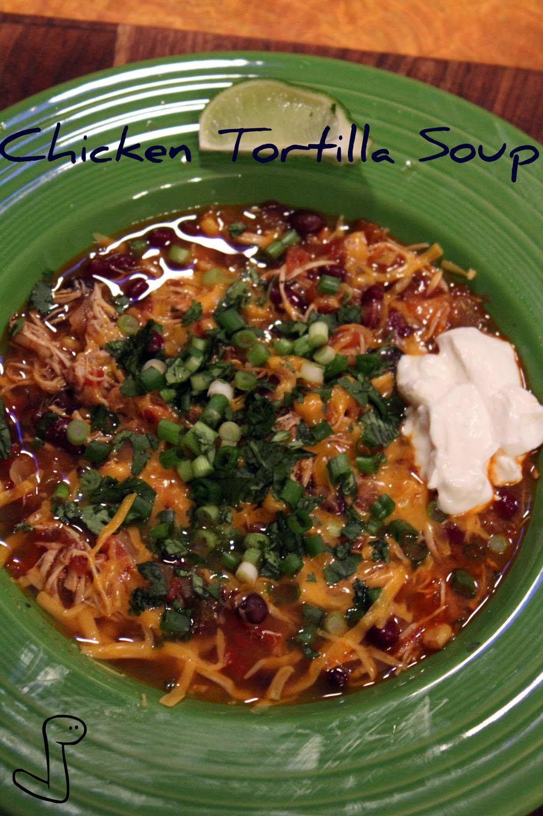 A Virtual Essence: Chicken Tortilla Soup