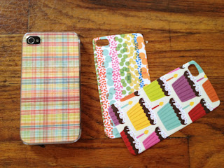 Miss Mel + Miss Heather: DIY: Scrapbook Paper iPhone Case