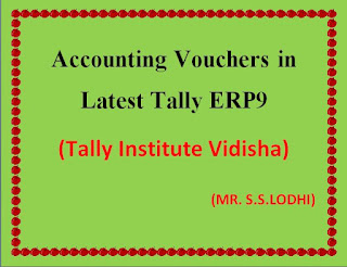 accounting vouchers in tally erp 9
