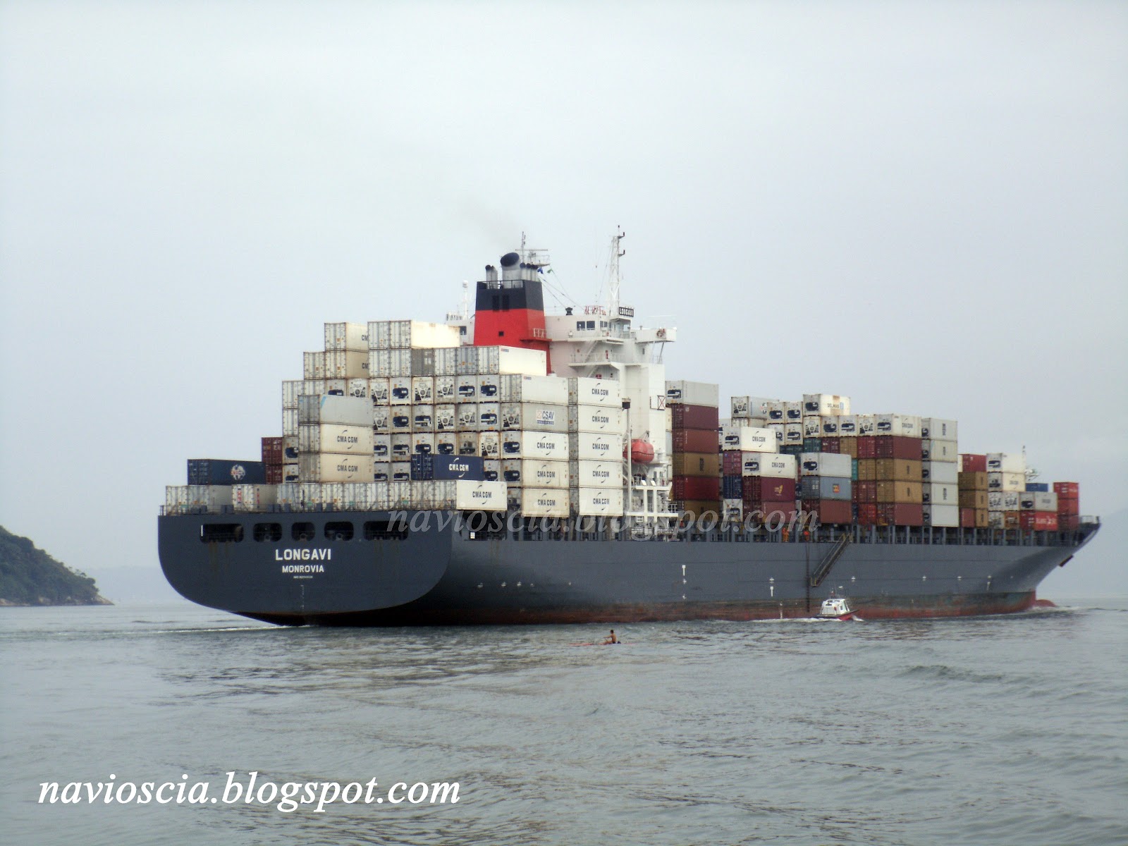 Navios de Santos & CIA: Navio LONGAVI