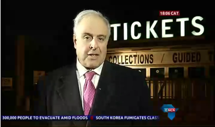 Tellynewser: News on SA News: Jeremy Maggs Anchors News Night From ...