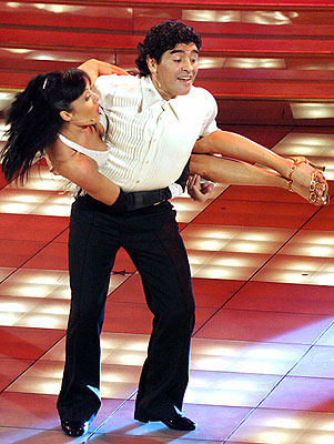 live sports gallery: diego maradona 2005 Dancing