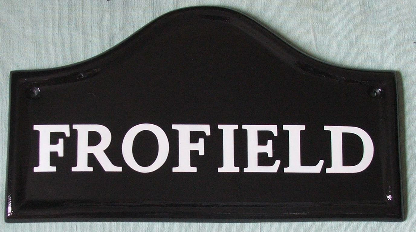 Hand Painted House Signs by Ceramic Art: Hand Painted Ceramic Signs ...