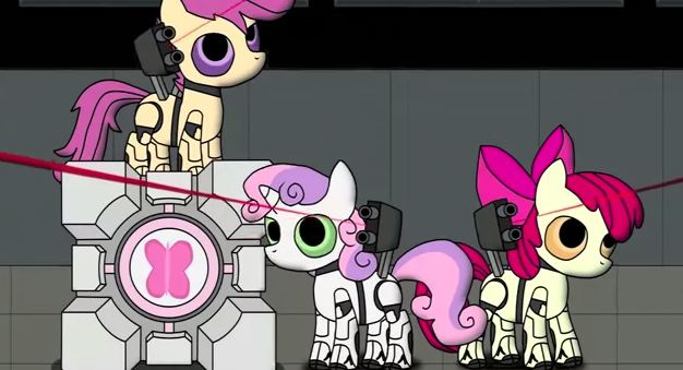 Equestria Daily - MLP Stuff!: Animation: My Little Portal Episode 2