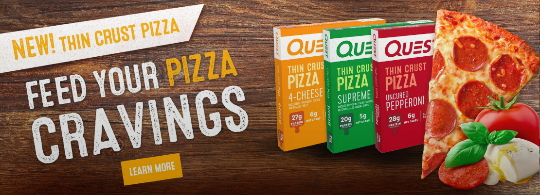 Carlee McDot: REVIEW: Quest Thin Crust Pizza