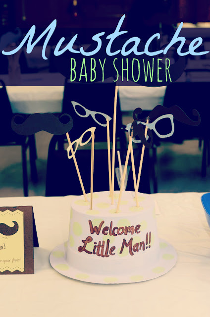 EAT+SLEEP+MAKE: PARTY: Mustache Baby Shower