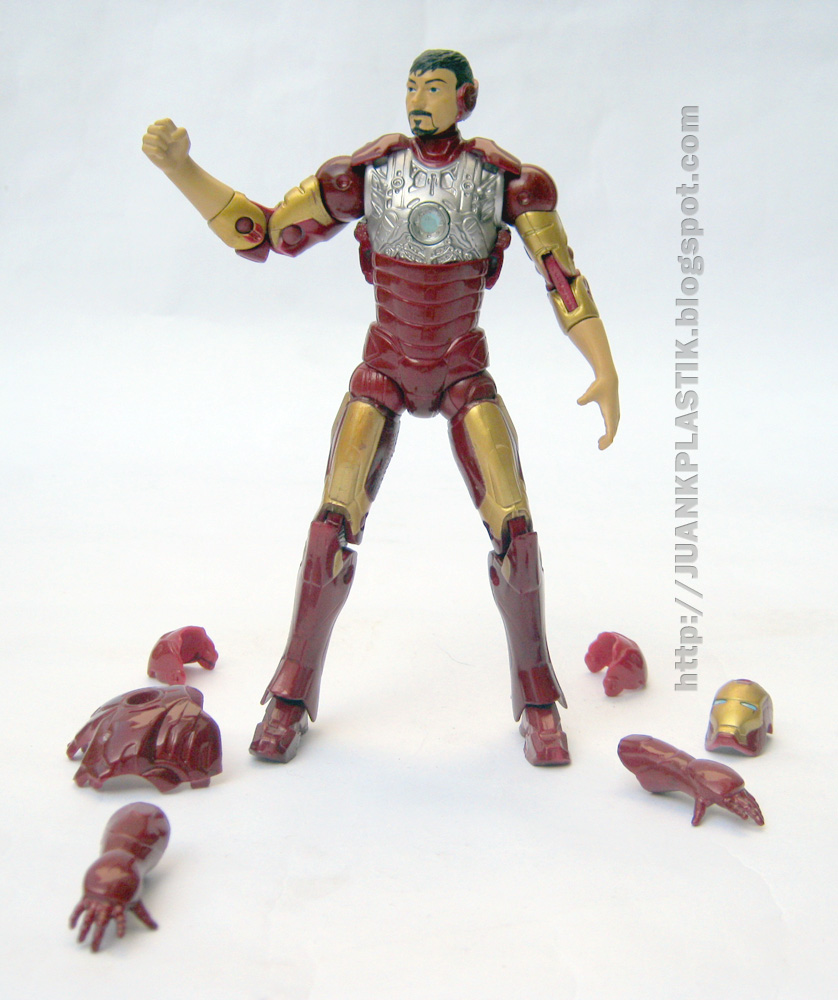 JUANKPLASTIK:::: Iron man 1 Prototype / Snap-on armor Hasbro.