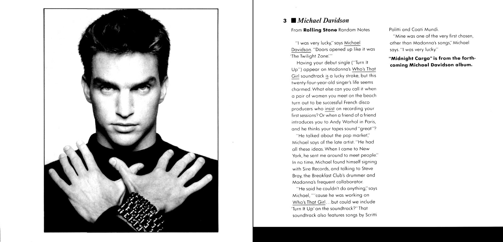 Michael Davidson | The Popjustice Forum