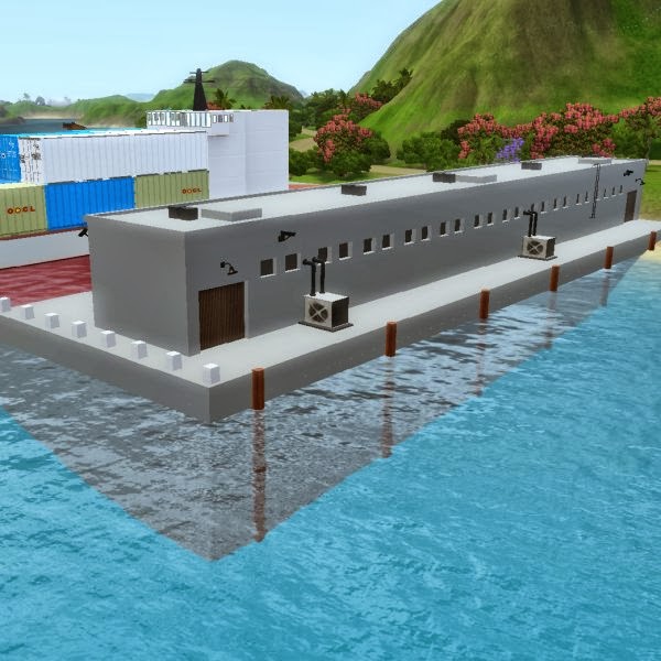 Simming in Magnificent Style: Cargo 2 berth docks