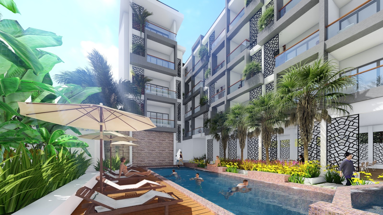 Modern Apartment Design 02 + Lumion Render + Free Sketchup Model | SaM ...