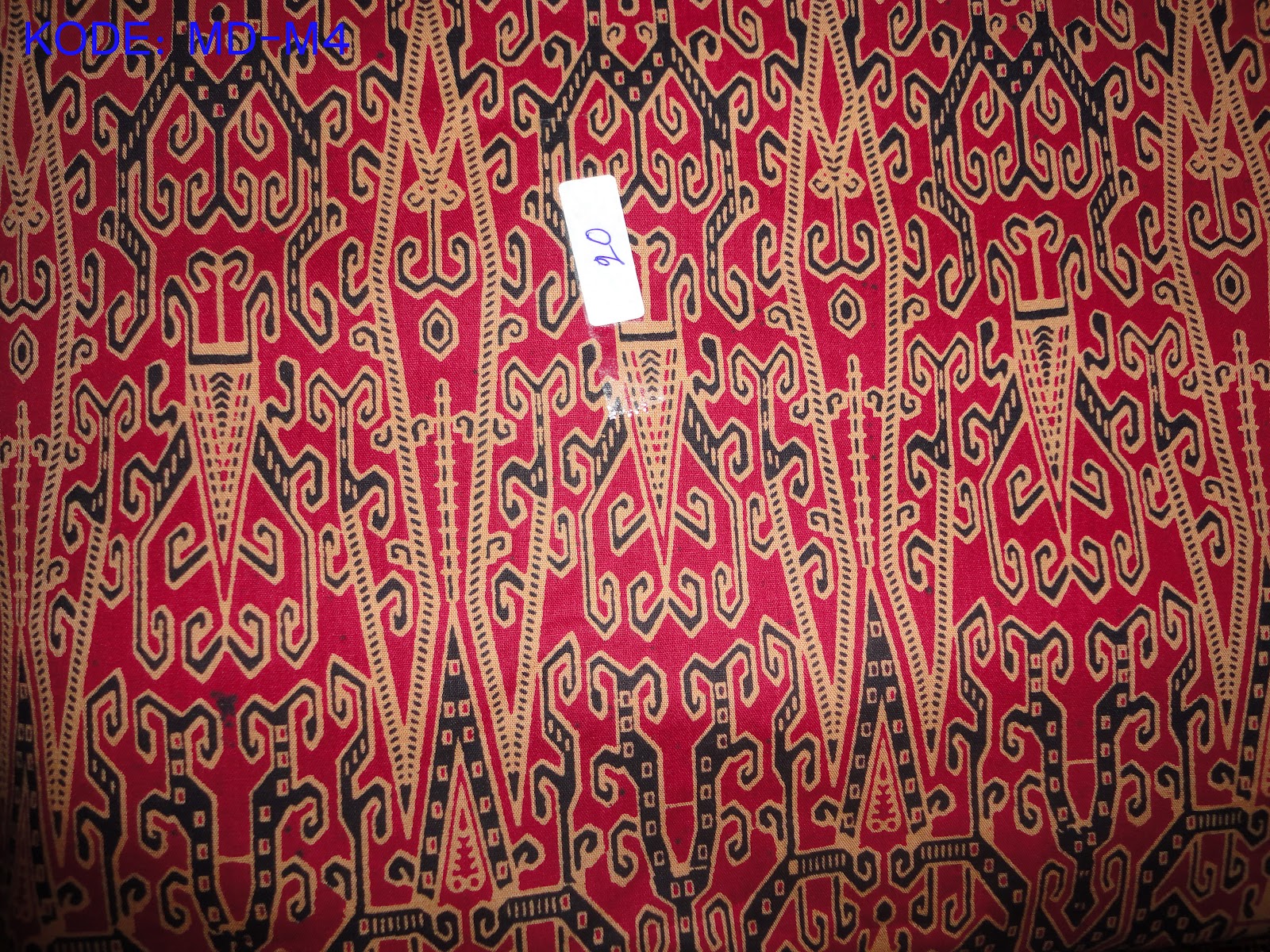 Batik Motif Dayak Khas Kalimantan, : BATIK MOTIF DAYAK BAHAN KATUN
