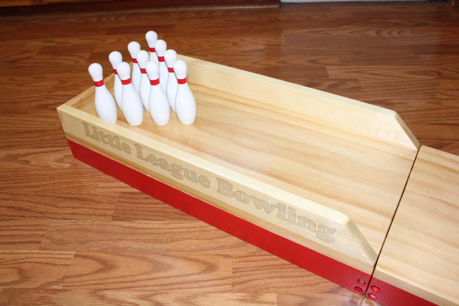 The Tinkers Workshop: Miniature Bowling Alley Pt 3.......... It's ...
