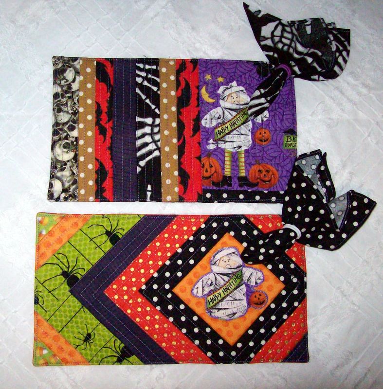 Apron Valley Road: Halloween Mug Rug Sets (Updated to add cookie recipe)