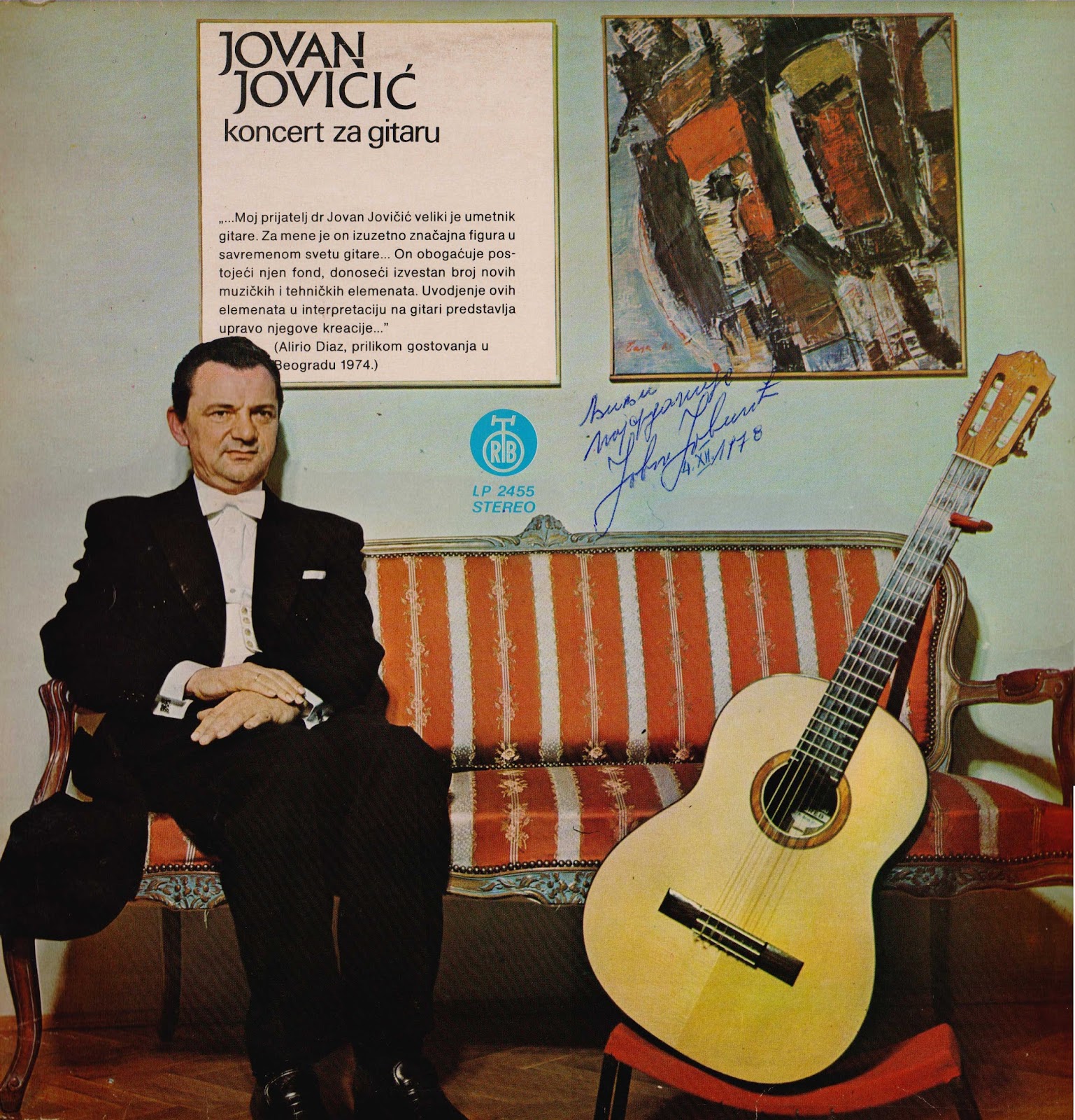 ZVUCI JUGOSLAVIJE - SOUNDS OF YUGOSLAVIA: JOVAN JOVIČIĆ 1975 Koncert za ...