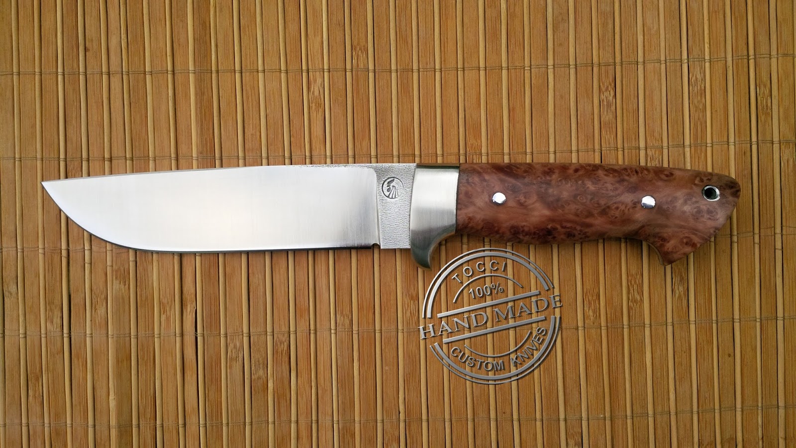Нож "Бизон"-стомана D2! Handmade "Bison" Knife-D2 Steel! | ©Tocci ...